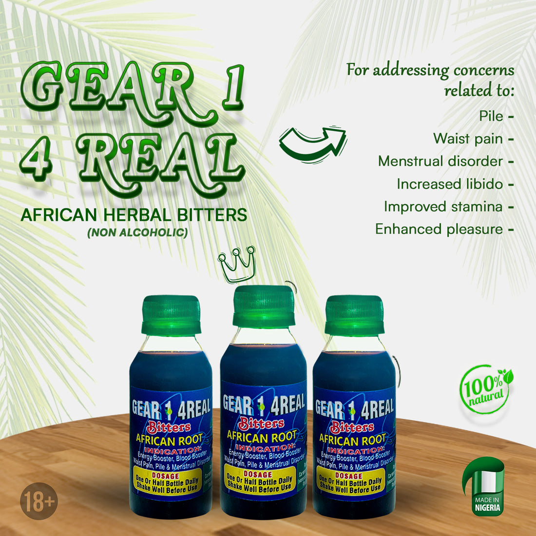 Herbal Drinks for Menstrual Pain Relief | Gear 1 4Real African Bitters